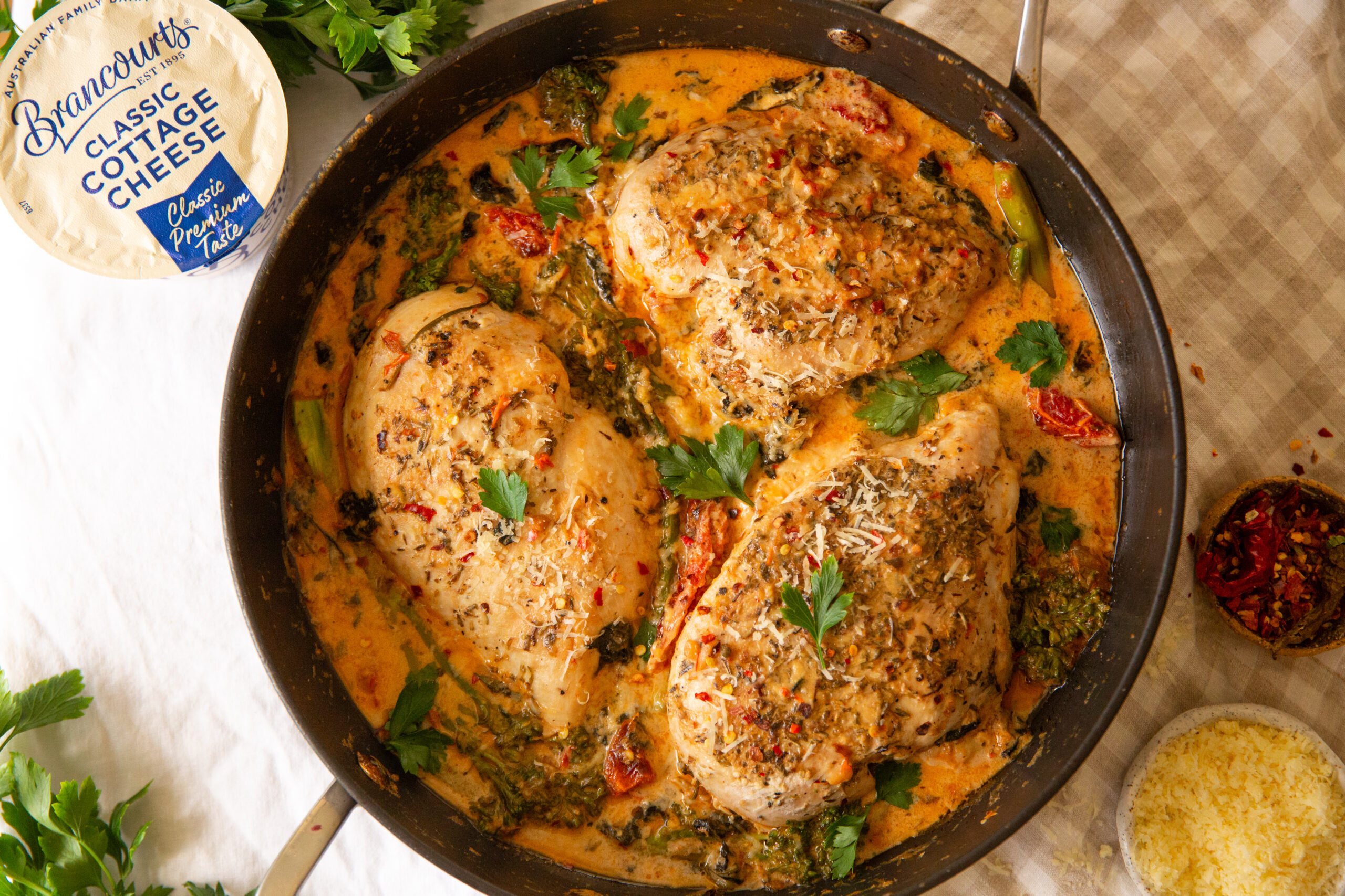 One-Pan Tuscan Chicken | Brancourts